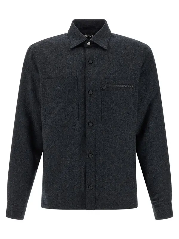Zegna Techmerino Overshirt