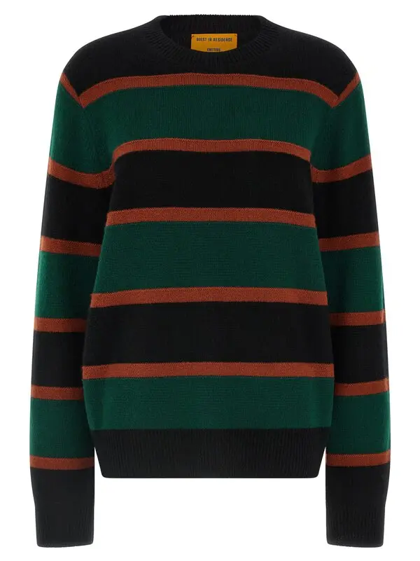 Guest In Residence Stripe Crew' Sweater