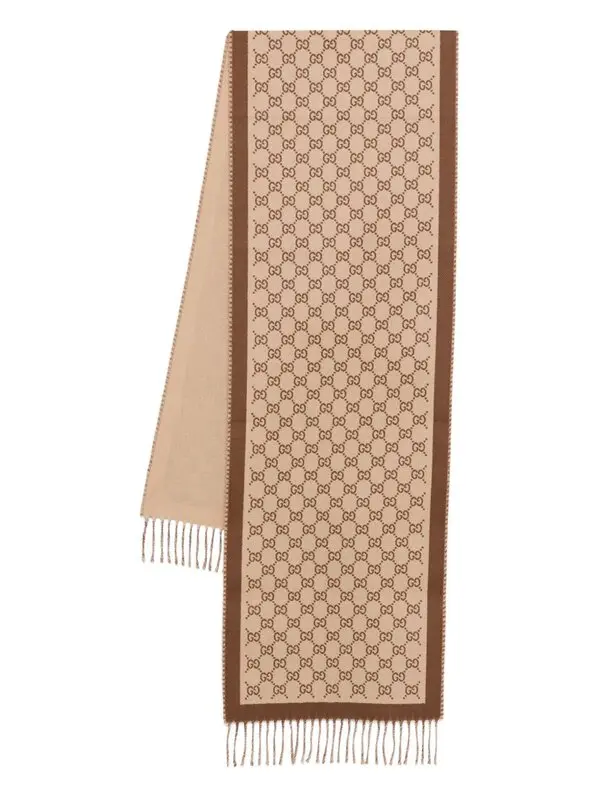 Gucci Gg Wool Scarf