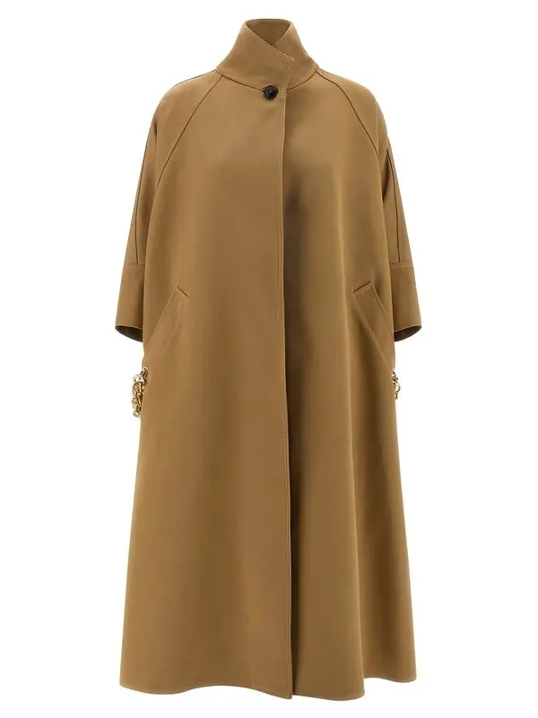 DARKPARK Nat Long Heavy Cotton Cape Coat