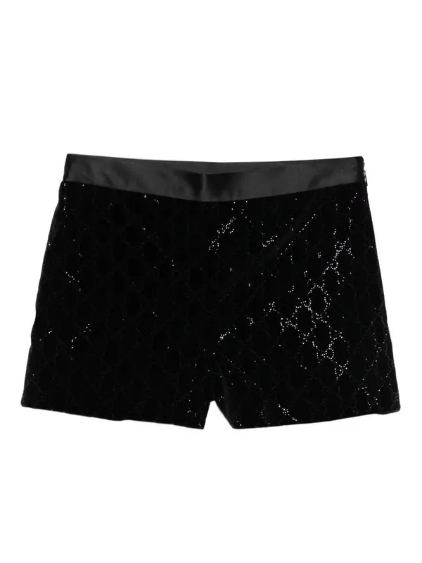 Gucci Gg Velvet Shorts