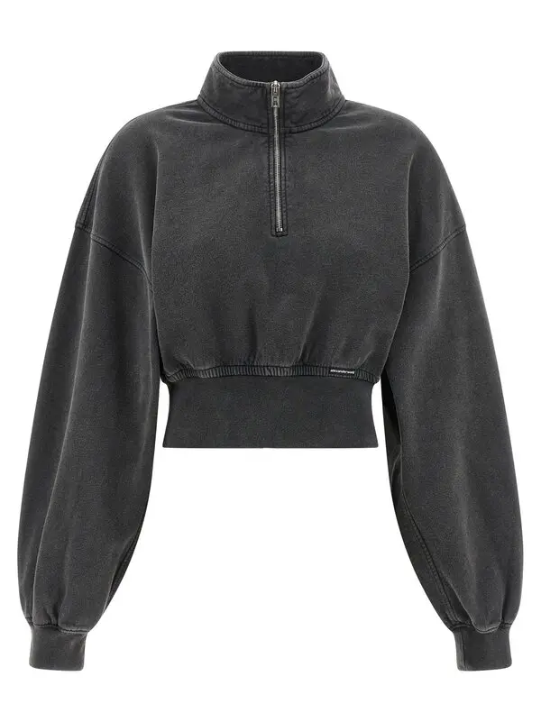 Alexander Wang Cropped Sweatshirt