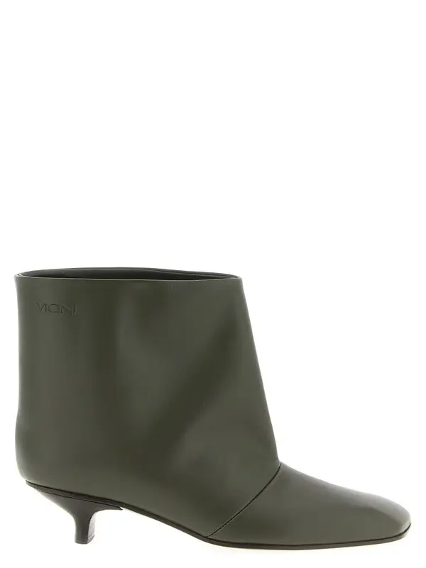 Vicini Cizin' Ankle Boots - Green