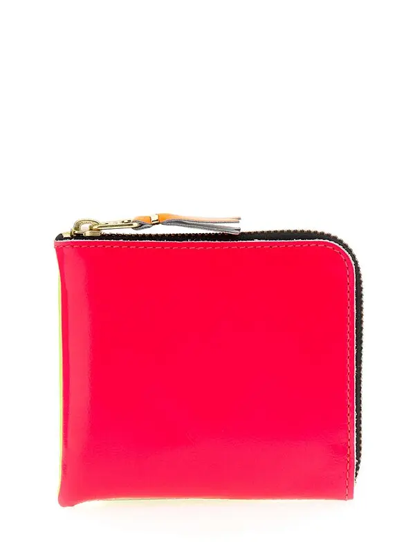 Comme Des Garçons Super Fluo' Wallet - Multicolor
