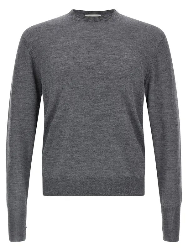 MA'RY'YA Extrafine Mesh Sweater - Gray