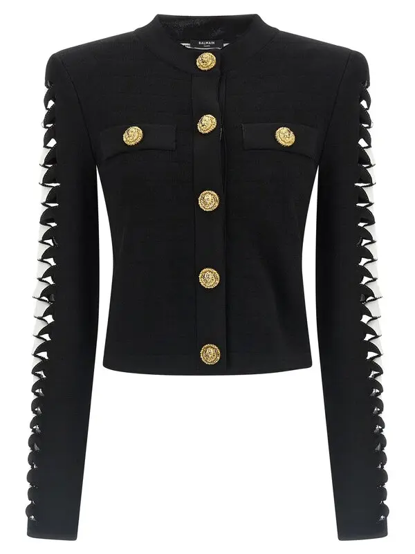 Balmain Cut Out Blazer