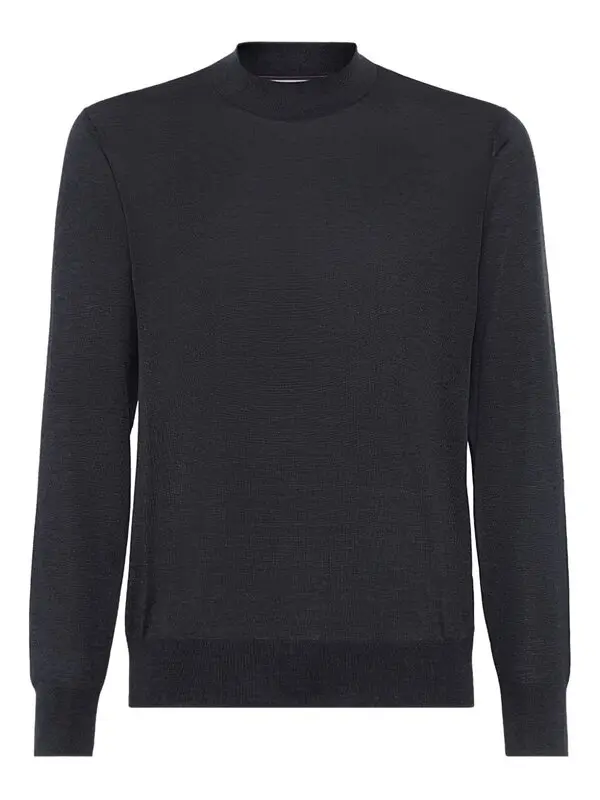 Brunello Cucinelli Cotton And Silk Blend Sweater
