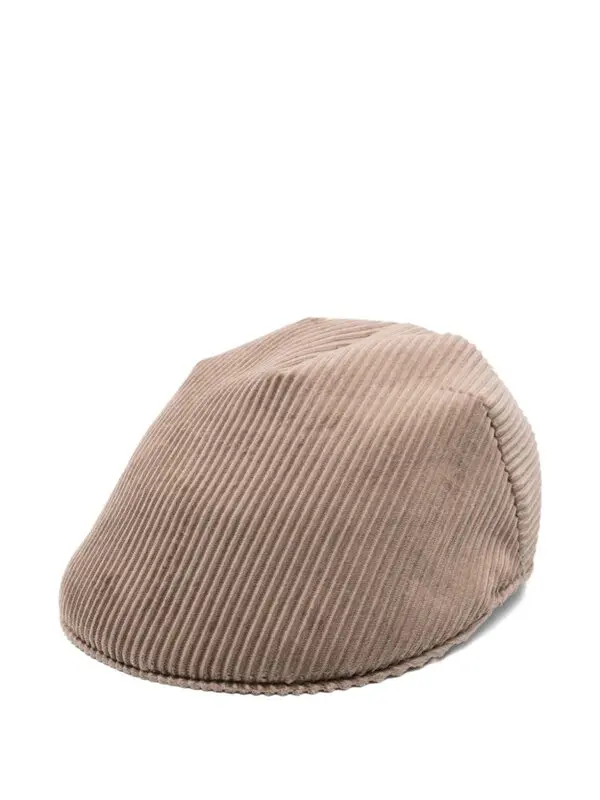 Brunello Cucinelli Corduroy Hat - Brown