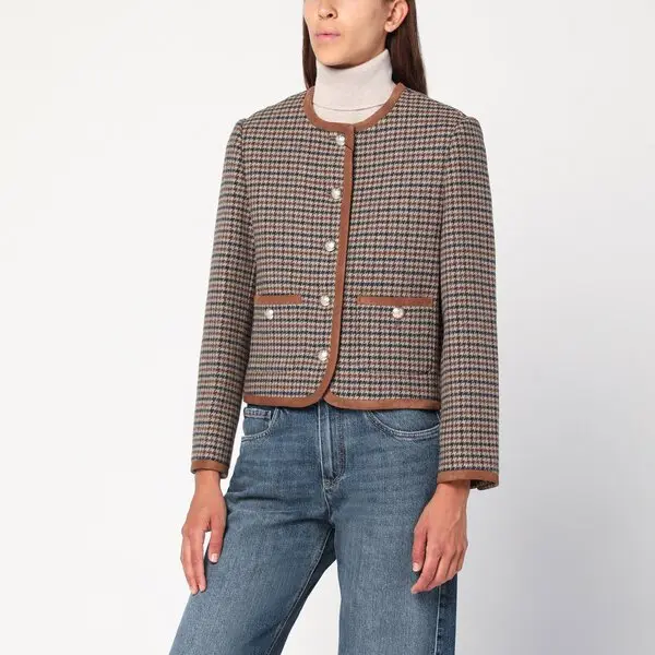 DUNST Checked Tweed Jacket