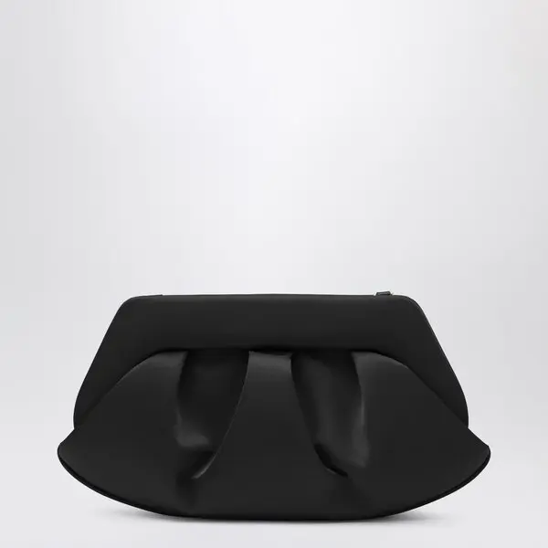 THEMOIRE Emera Clutch In Satin - Black