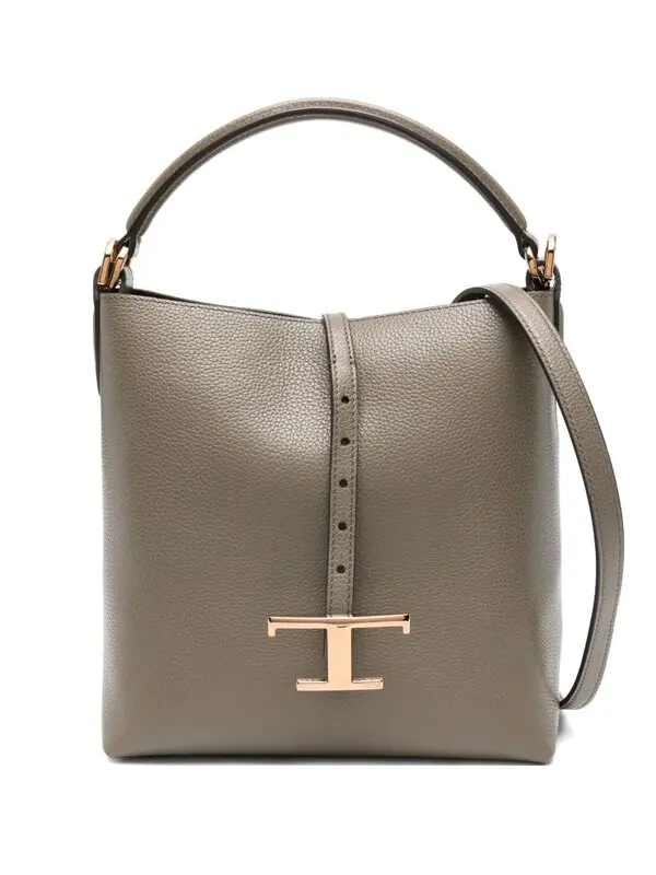 TOD'S Mini Leather Bucket Bag