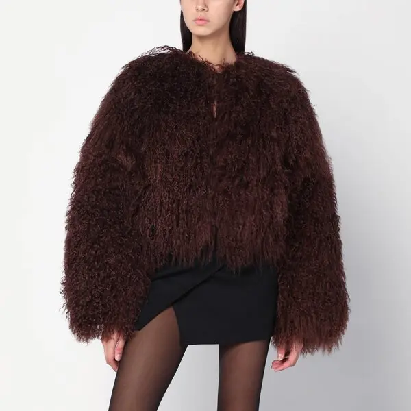 HALFBOY Short Fur Coat