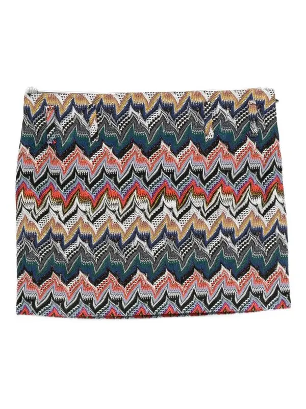 Missoni Wool Blend Mini Skirt - Multicolour
