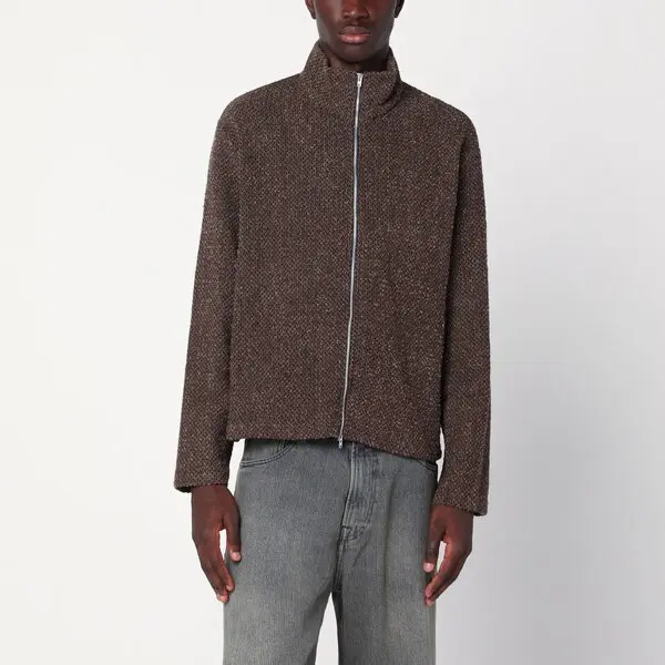 Our Legacy Textured Zip Up Jacket