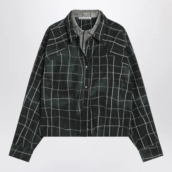 Acne Studios Layered Check Shirt