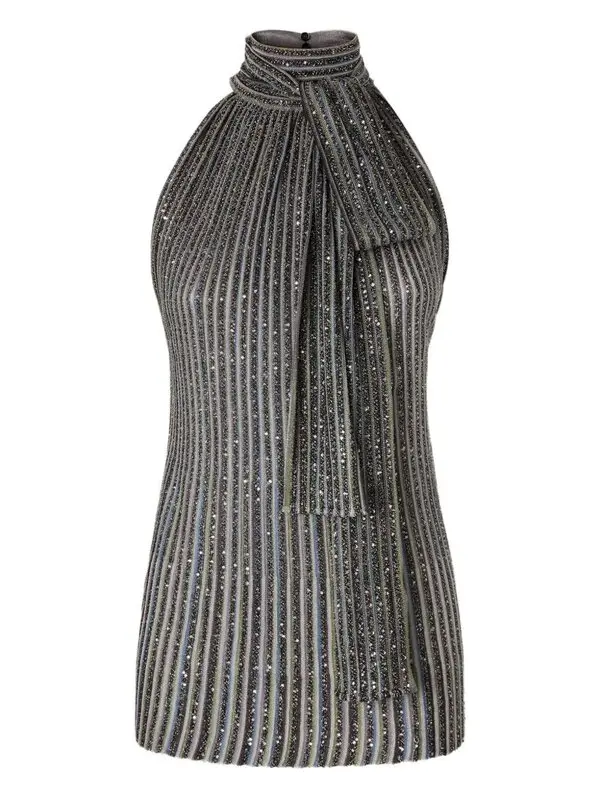 Missoni Sleeveless Embellished Top