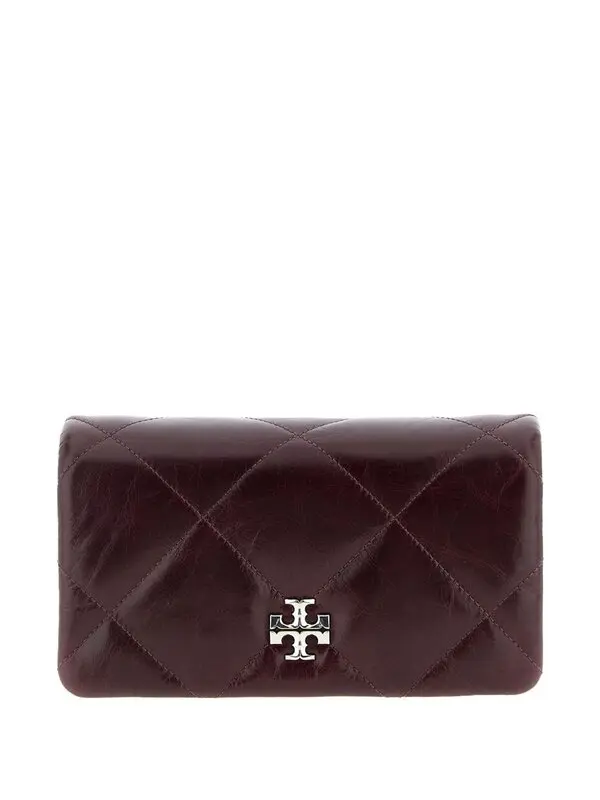 Tory Burch Kira Leather Wallet On Chain