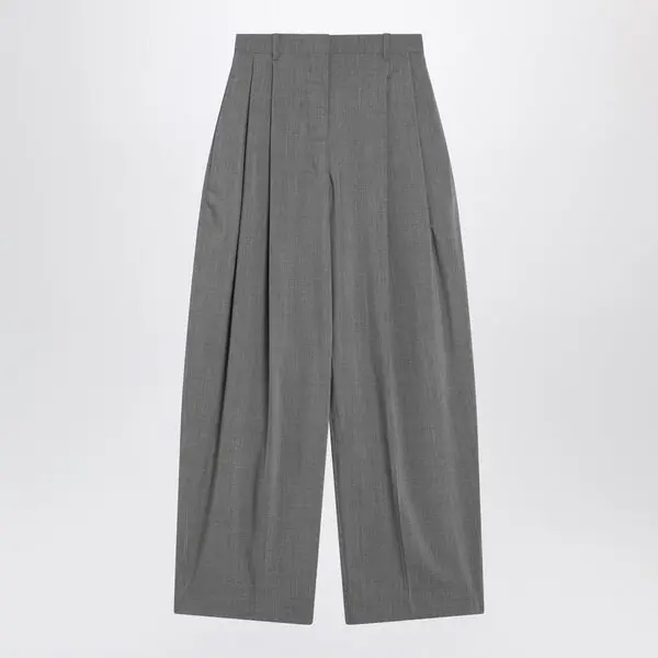 Jacquemus Pleated Wool Trousers