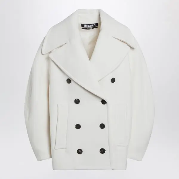 Jacquemus Wool Double Breasted Coat