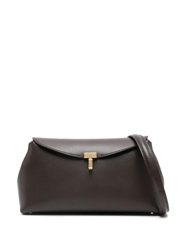 TOTÊME T-lock Leather Clutch