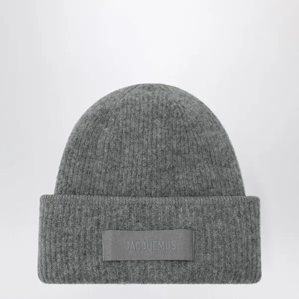 Jacquemus Ribbed Wool Blend Beanie
