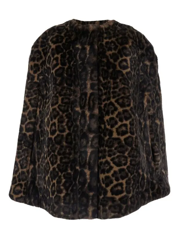 AP PARIS Sloane Leopard Cape