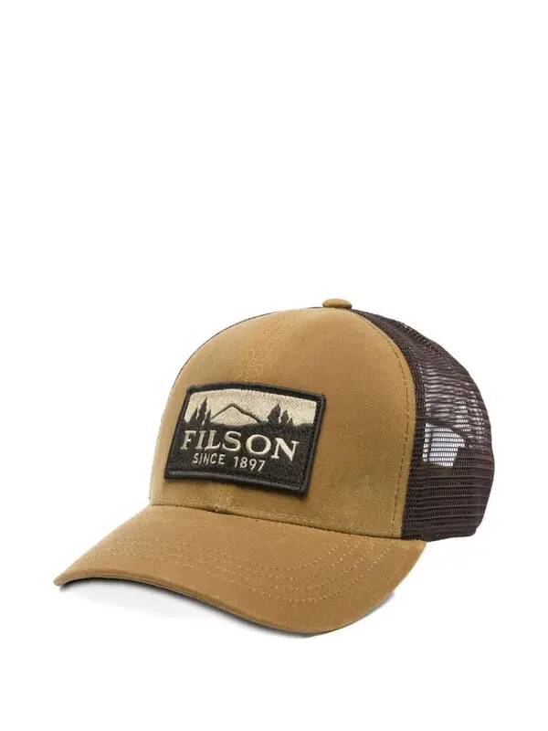 Filson Logo Baseball Cap - Brown