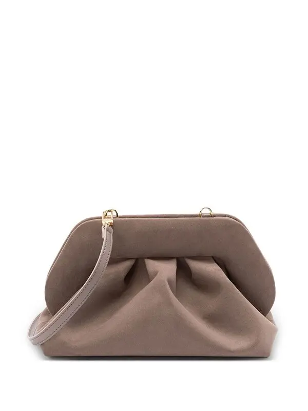 THEMOIRE Tia Suede Clutch