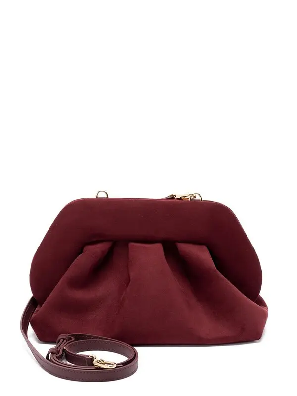 THEMOIRE Tia Suede Clutch