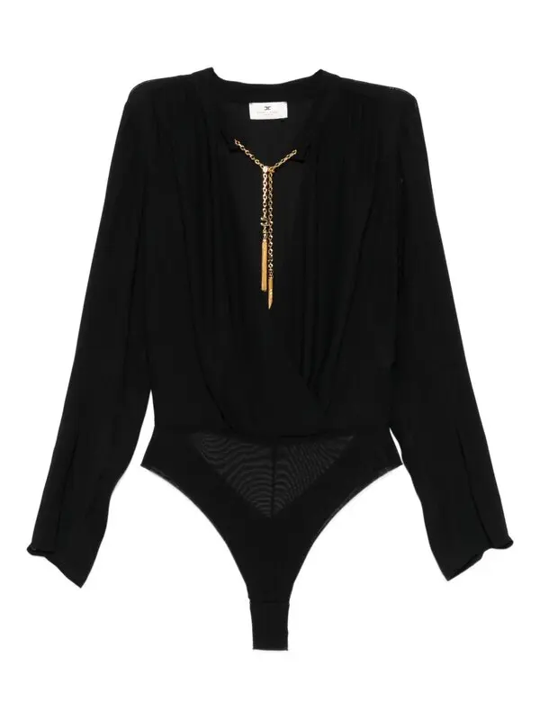 Elisabetta Franchi Long Sleeves Bodysuit