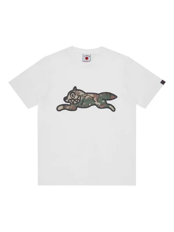 ICECREAM Running Dog Cotton T Shirt - White