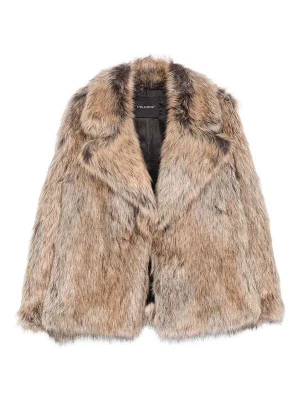 THELAURENT Faux Fur Jacket