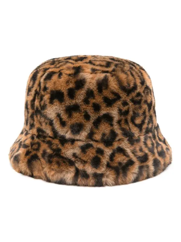 AP PARIS Amara Leopard Bucket Hat