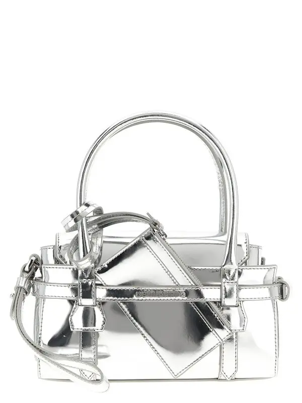Dsquared2 Twin Mini' Handbag - Silver