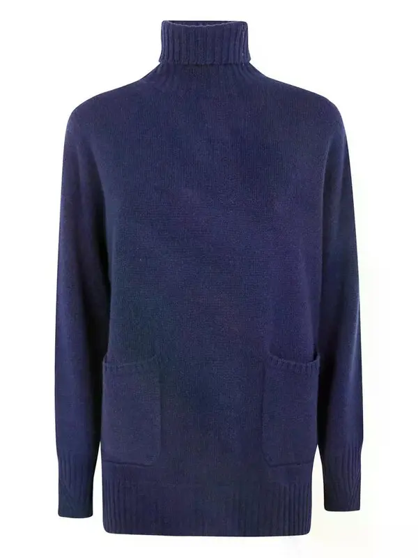 DRUMOHR Roll-neck Pocket Sweater