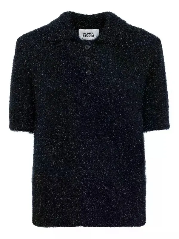Alpha Studio Buttoned Polo Shirt