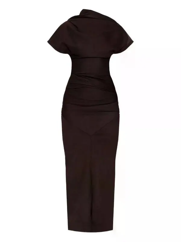 ENTIRE STUDIOS Draped Split Midi Dress