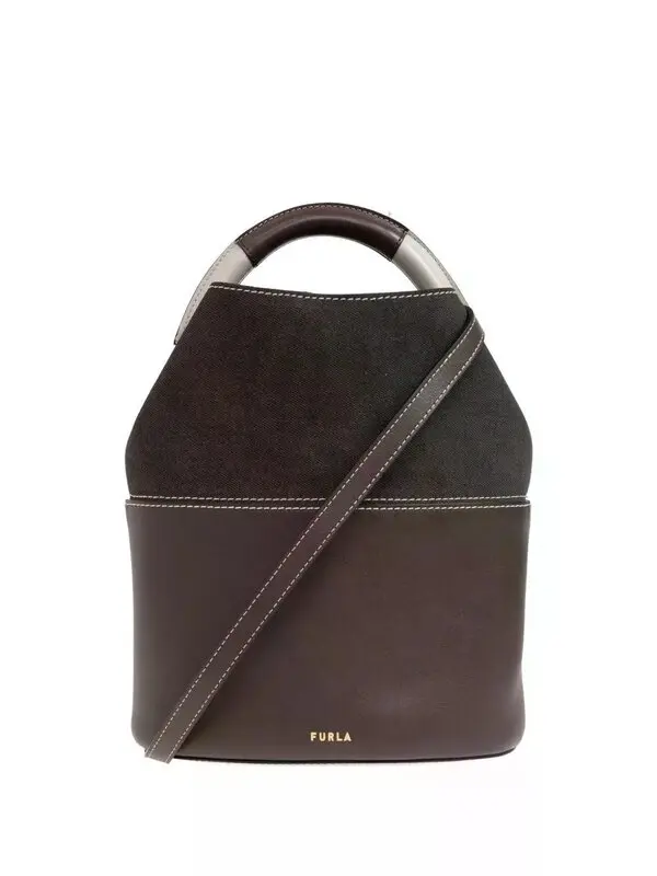 Furla Sfera Panelled Bucket Bag