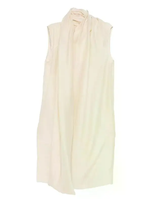TOTÊME Attached-scarf Dress - Neutrals