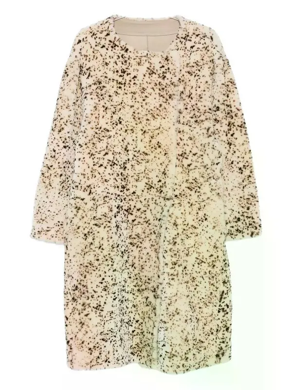 TOTÊME Stracciatella Shearling Coat
