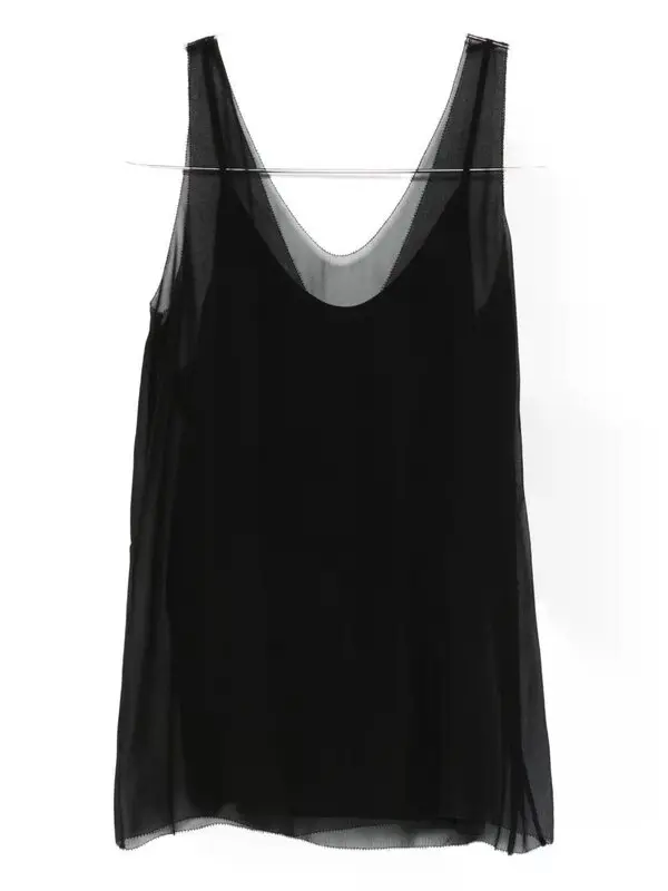TOTÊME V-neck Silk Slip Top