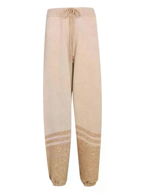 Fabiana Filippi Drawstring Embellished Track Pants