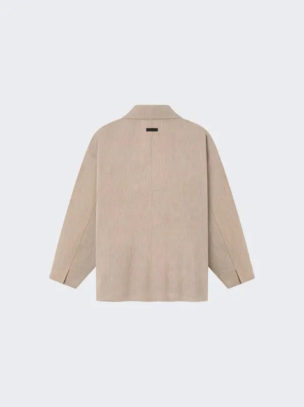 Fear Of God Wool Cotton California Blazer Dune Pearl