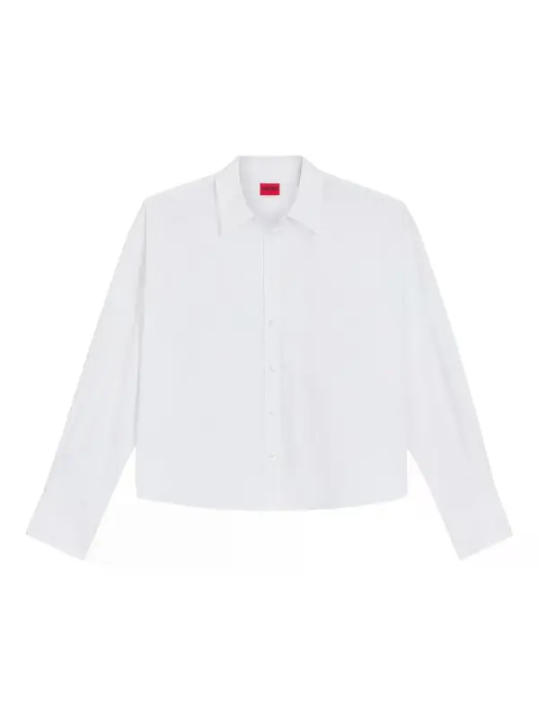 Hugo Boss Button-down Cropped Shirt