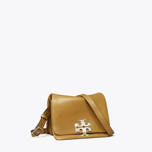 Tory Burch Charlie Shoulder Bag - Wren Brown