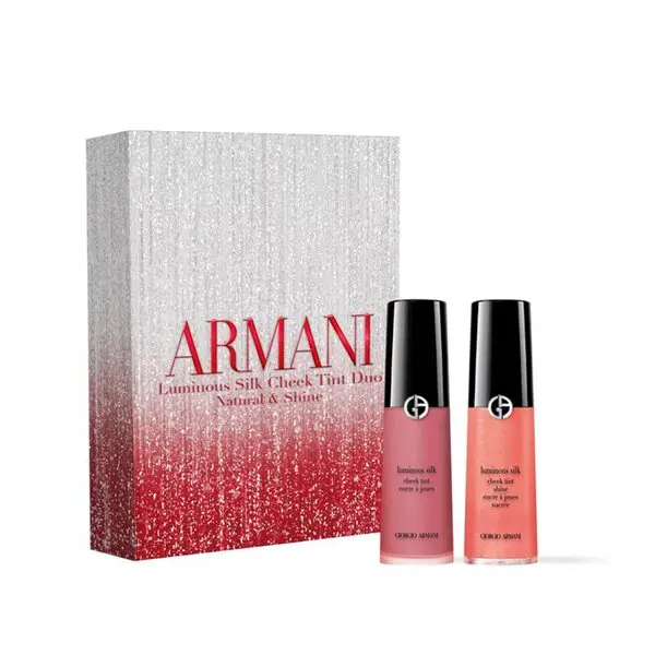 Emporio Armani Beauty Luminous Silk Cheek Tint Liquid Blush Duo - One-color