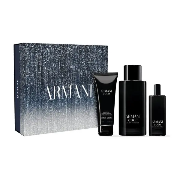 Emporio Armani Beauty Code Eau De Toilette Cologne Set With Scented Shower Gel
