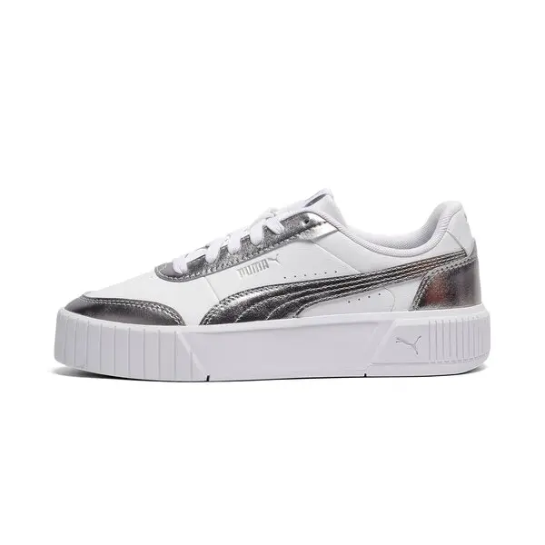PUMA Carina Mia Metallic Platform Sneakers