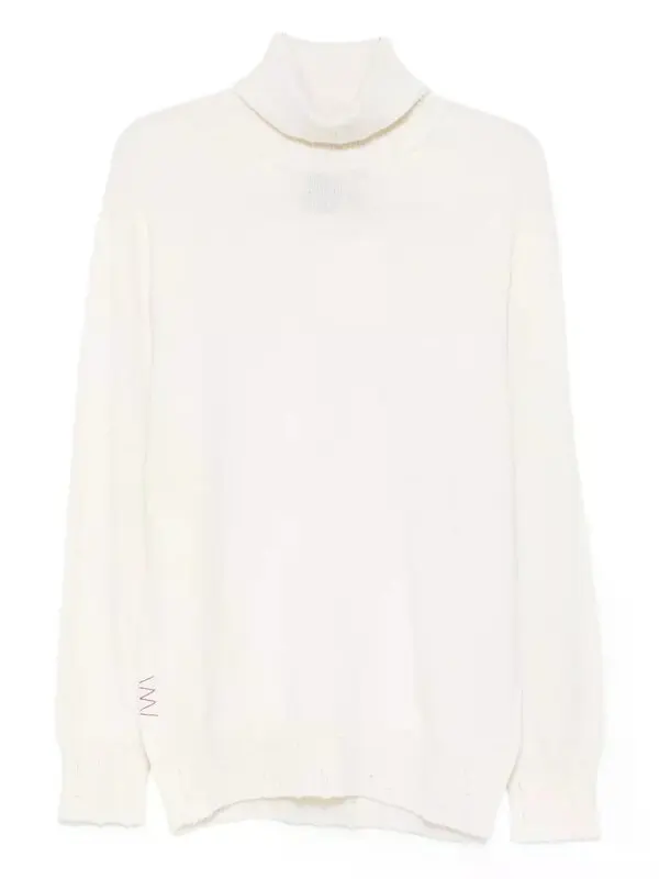 AMARÁNTO Embroidered Roll-neck Sweater
