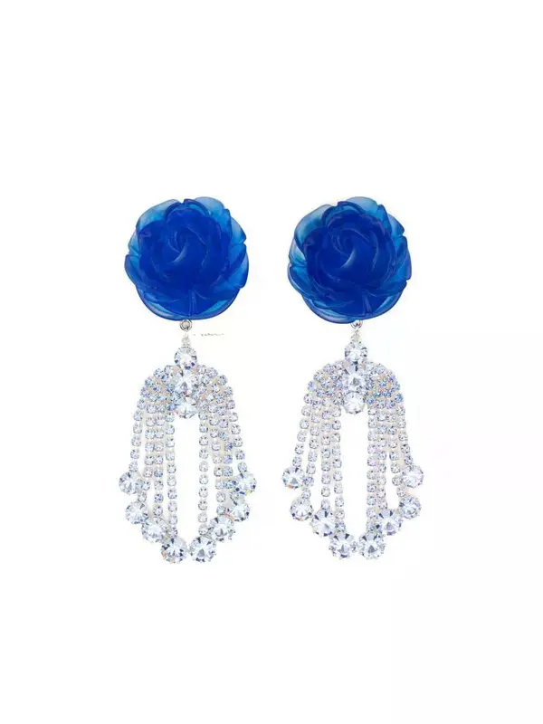 Magda Butrym Rose-embellished Earrings